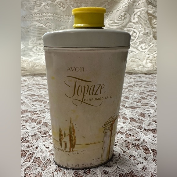 Avon | Other | Vintage Avon 96s Topaze Perfumed Talc | Poshmark
